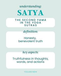 Embracing Satya: The Truth of Yogic Practice | YogaRenew
