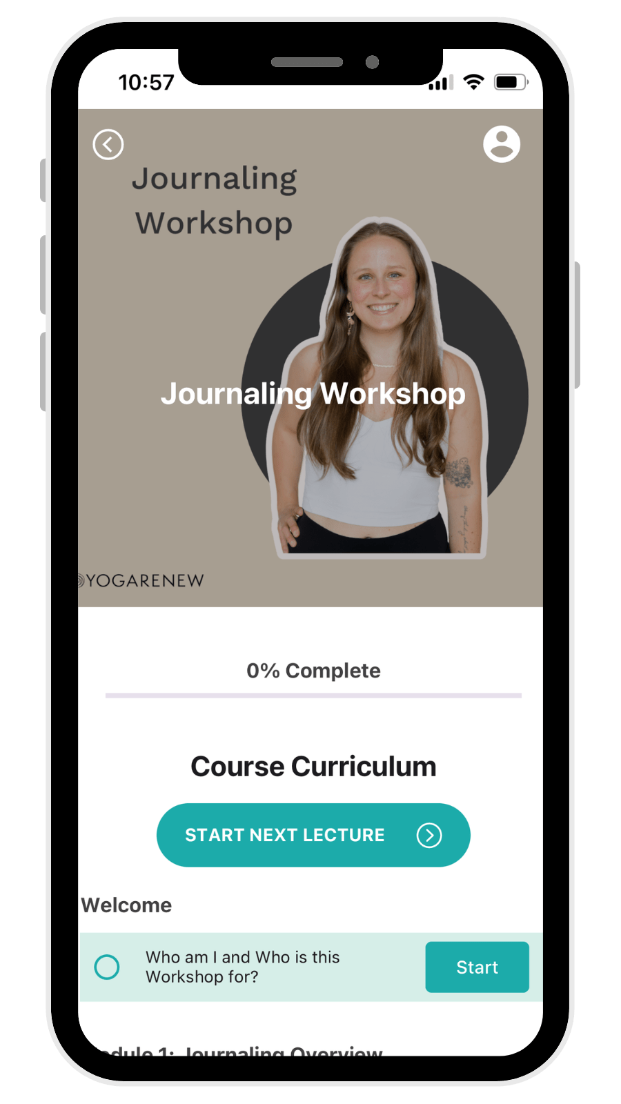 Journaling Online Workshop | YogaRenew
