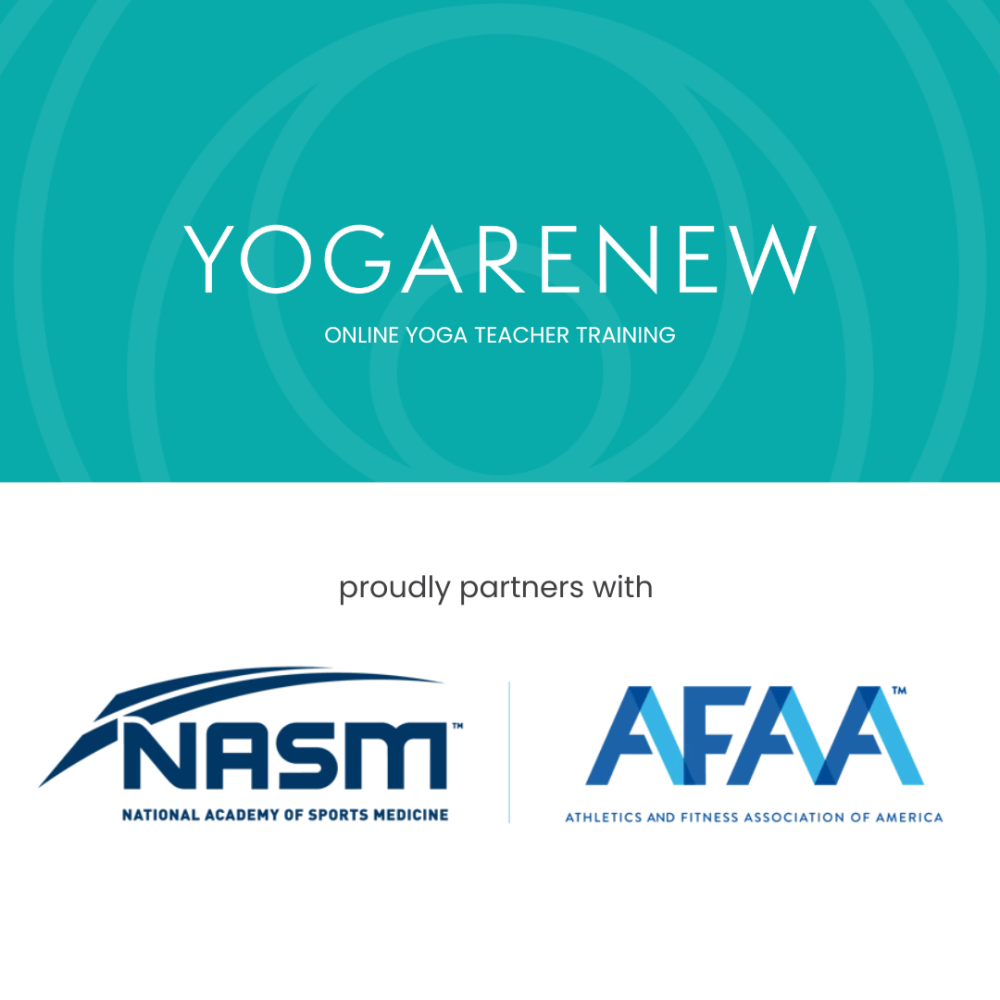 YogaRenew is now an Approved Partner with NASM and AFAA