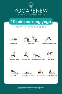 10 Minute Morning Yoga Sequence | YogaRenew