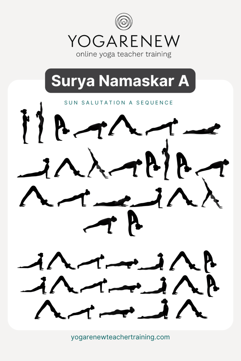 Surya Namaskar A (Sun Salutation A) by YogaRenew | YogaRenew