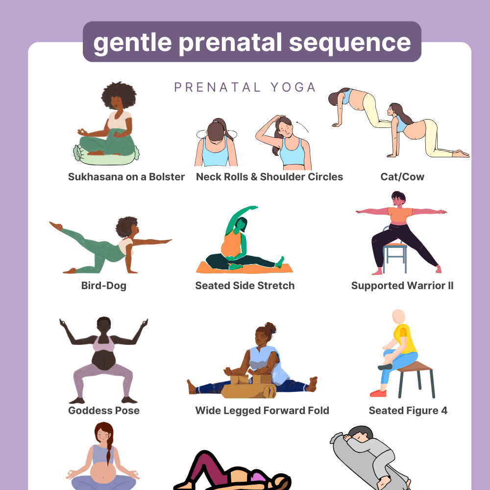 8 Prenatal Yoga Poses for a Healthy Pregnancy | YogaRenew