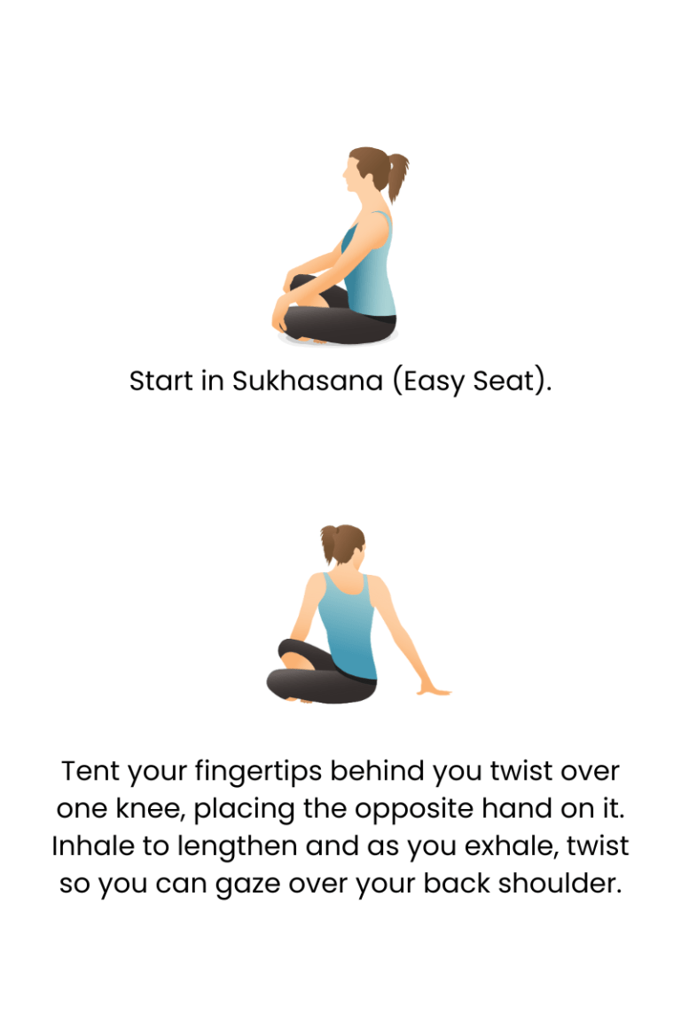 Seated Spinal Twist | YogaRenew
