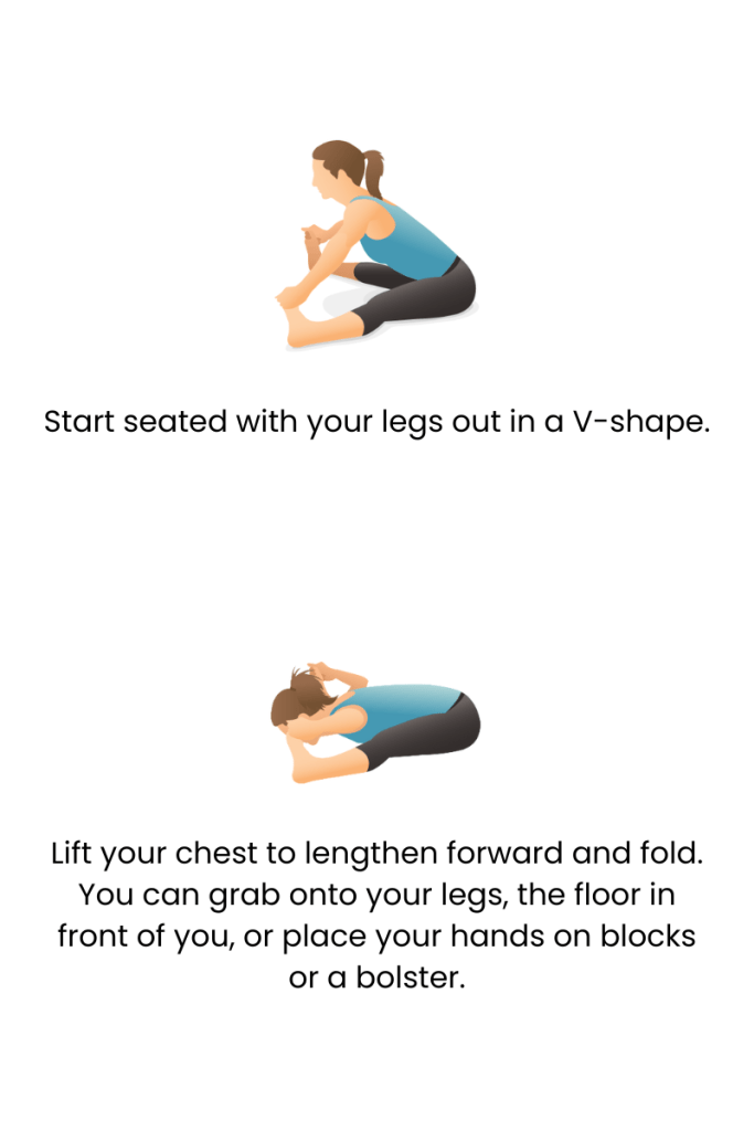 Seated Straddle | YogaRenew
