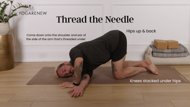 Thread the Needle | YogaRenew