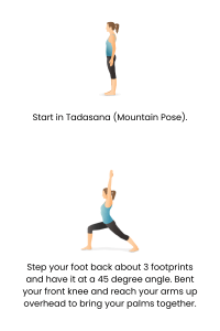 How to Practice Warrior I (Virabhadrasana I)