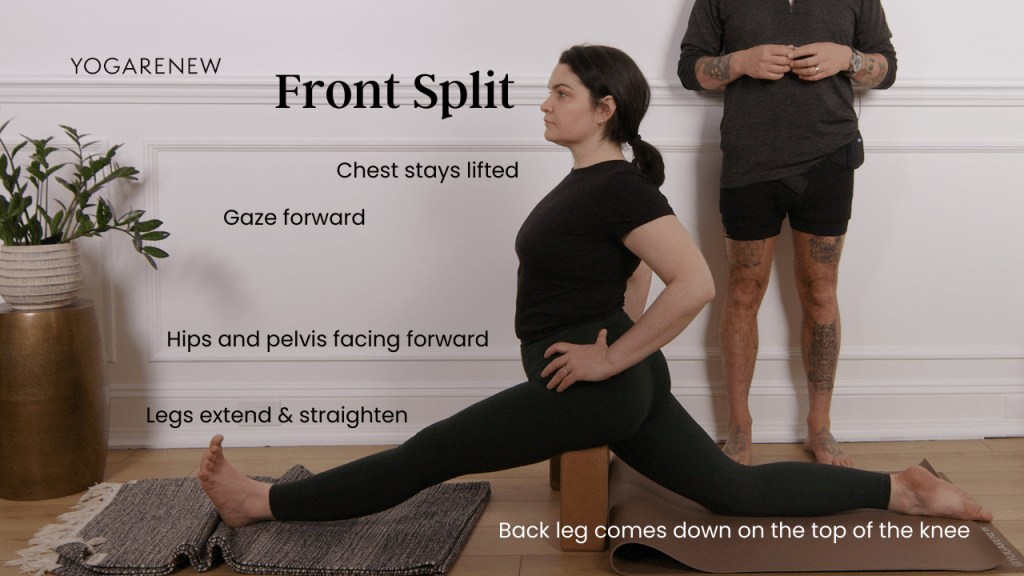 How to Practice Front Split (Hanumanasana) – YogaRenew