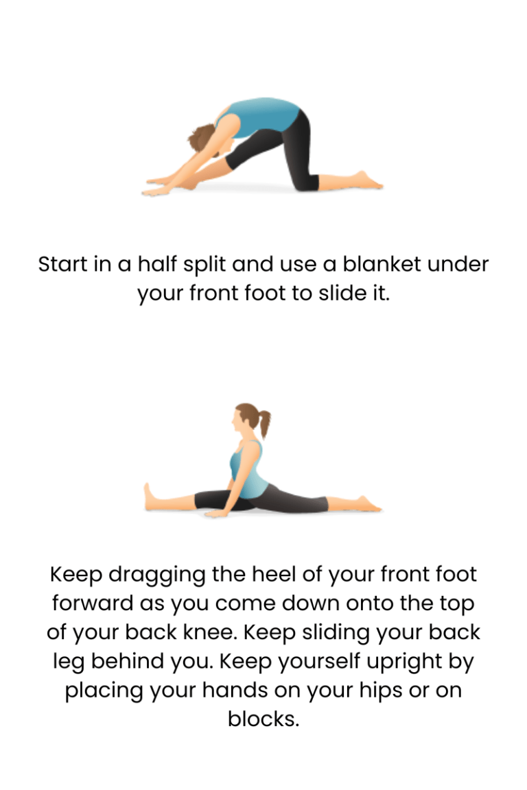 How to Practice Front Split (Hanumanasana) – YogaRenew
