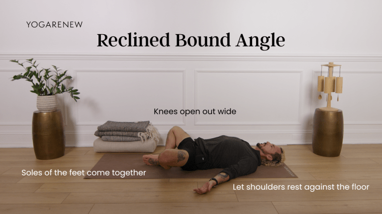 Reclined Bound Angle Pose (Supta Baddha Konasana) How-To