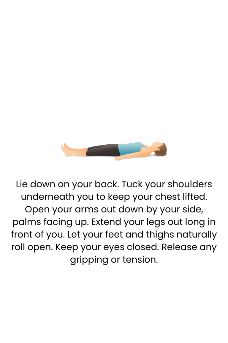 Savasana (Corpse Pose) – Deep Rest & Nervous System Reset