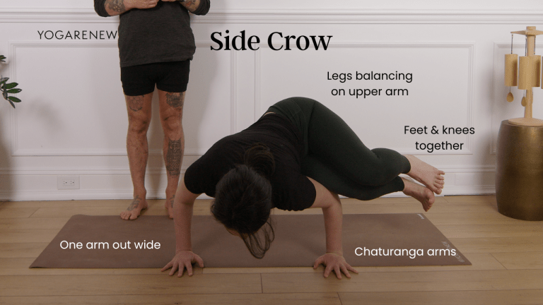 How To Side Crow (Parsva Bakasana) – Arm Balance