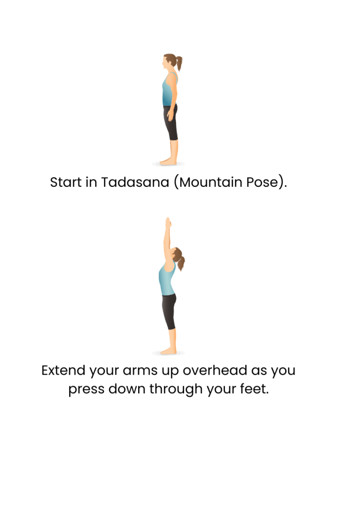 How to Practice Urdhva Hastasana (Upward Hand Pose)