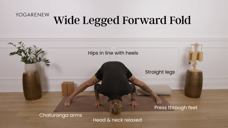 How To - Prasarita Padottanasana (Wide-Legged Forward Fold)