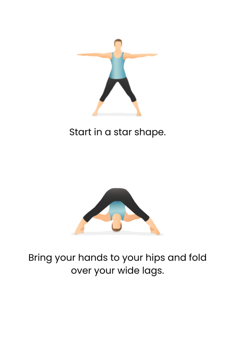 How To - Prasarita Padottanasana (Wide-Legged Forward Fold)