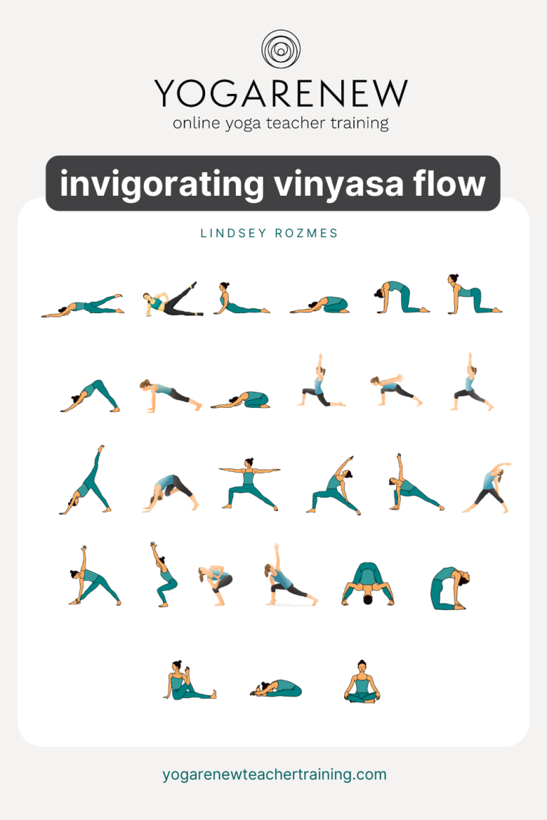 Invigorating Vinyasa Flow with Lindsey Rozmes on Spotify | YogaRenew